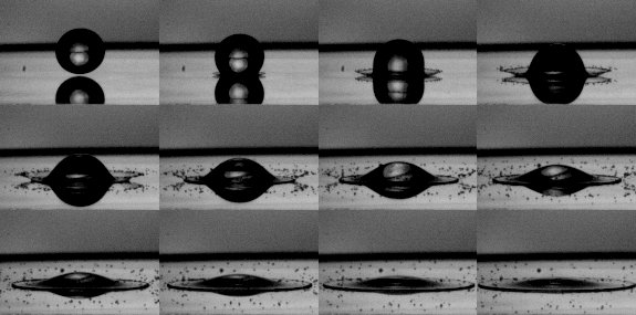 When a droplet hits a surface | Mathematical Institute