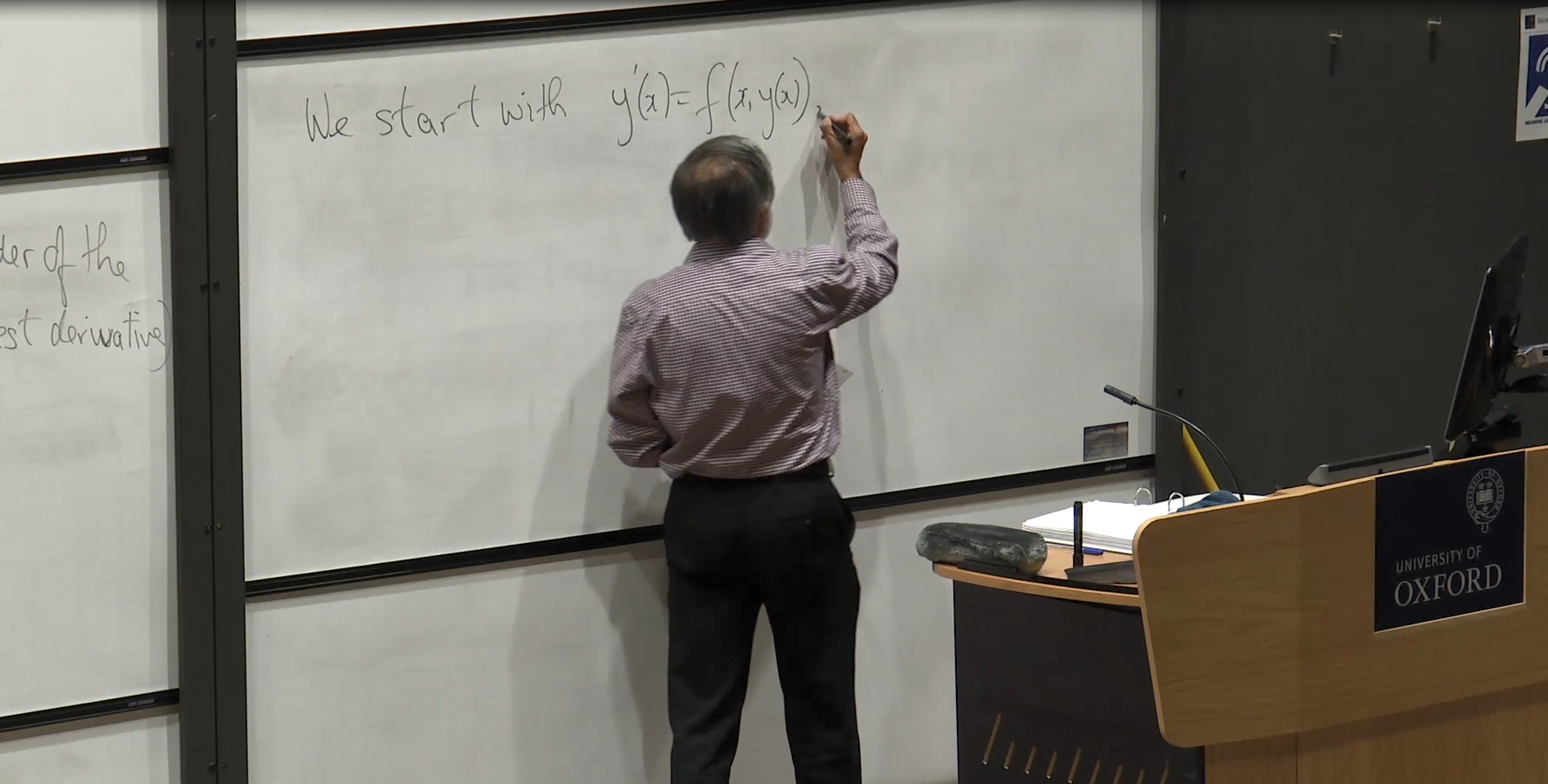 Oxford Mathematics 2nd Year Student Lecture on Differential Equations ...