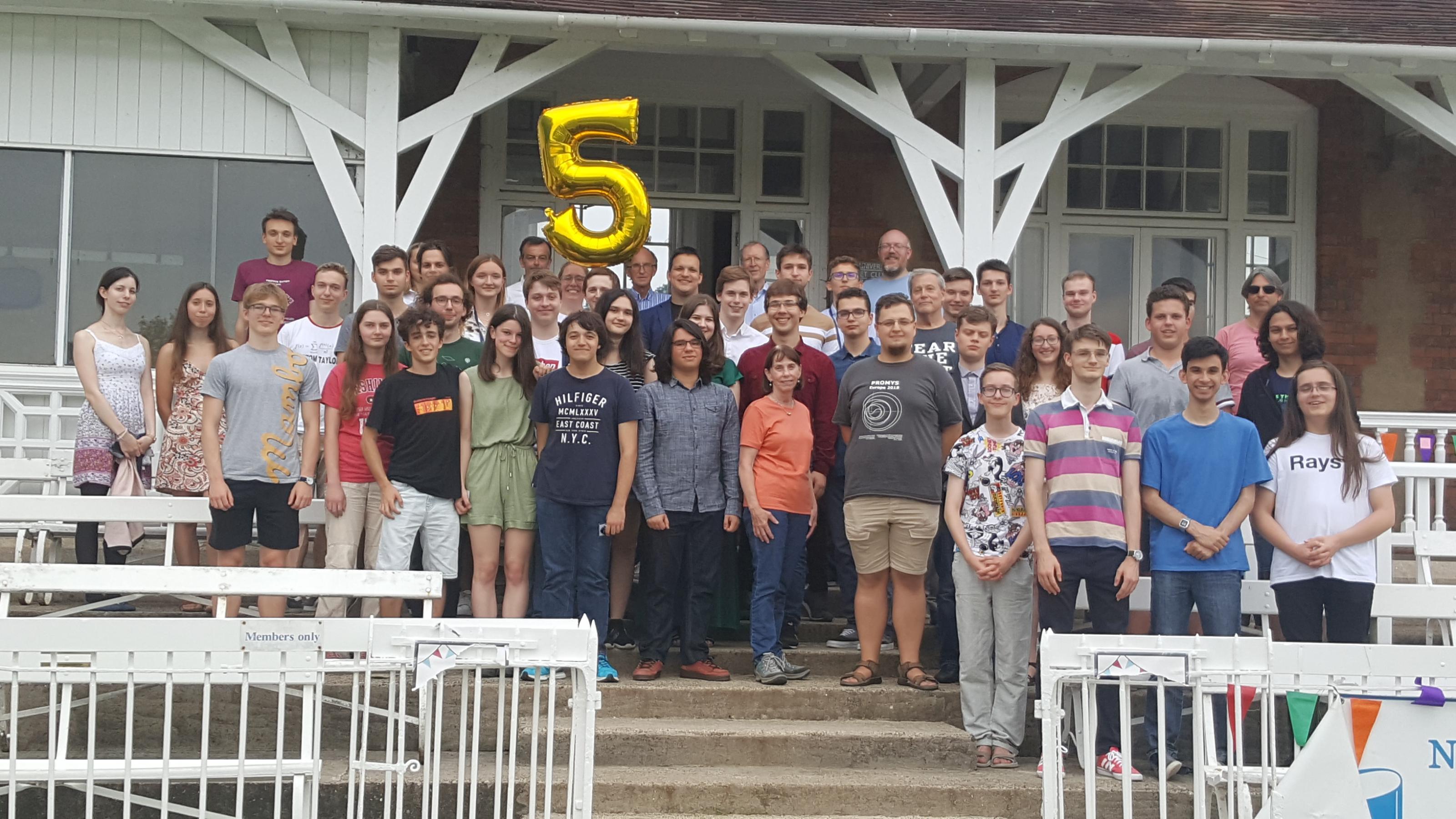 PROMYS Europe celebrates its 5th birthday | Mathematical Institute