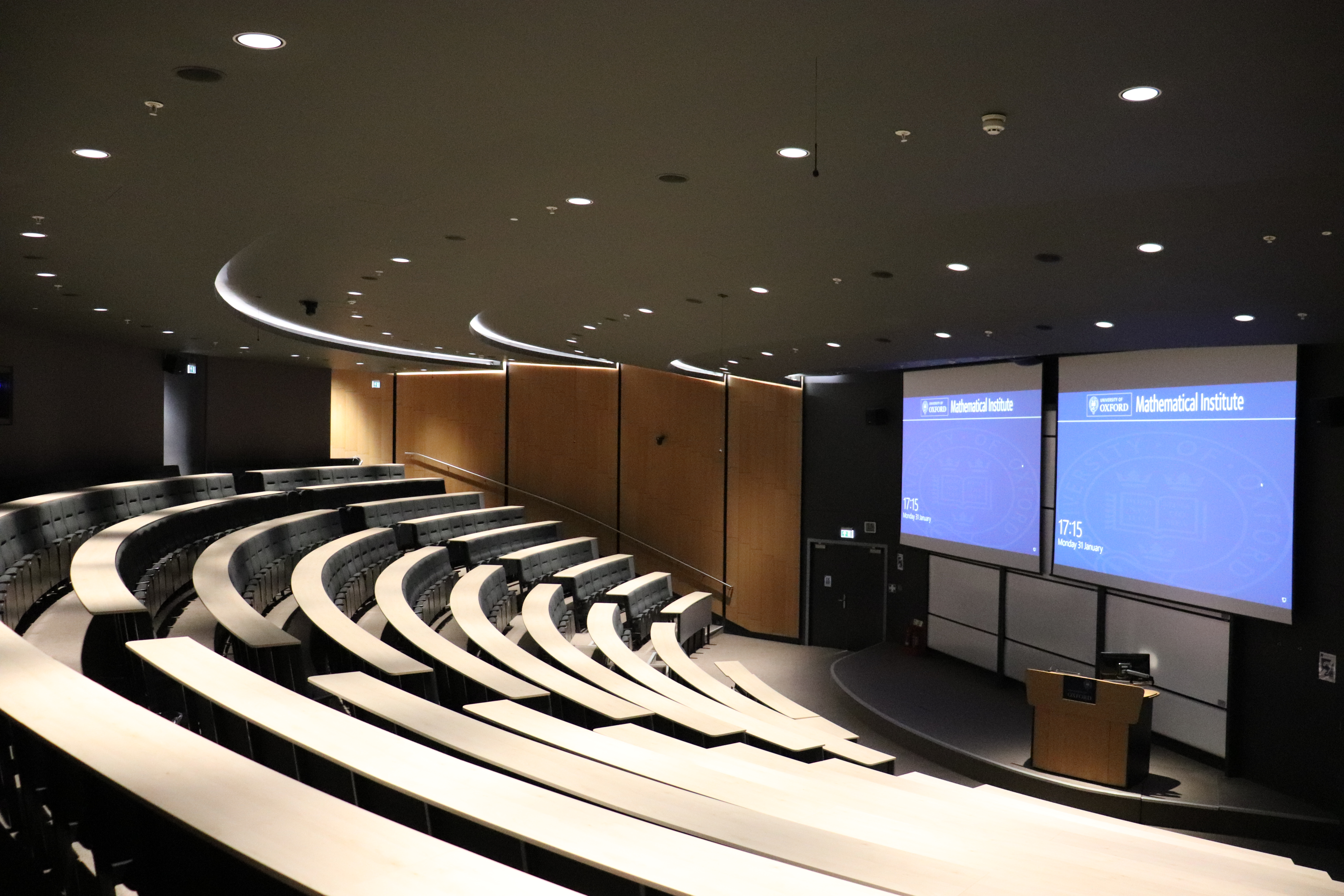 Lecture Theatres | Mathematical Institute