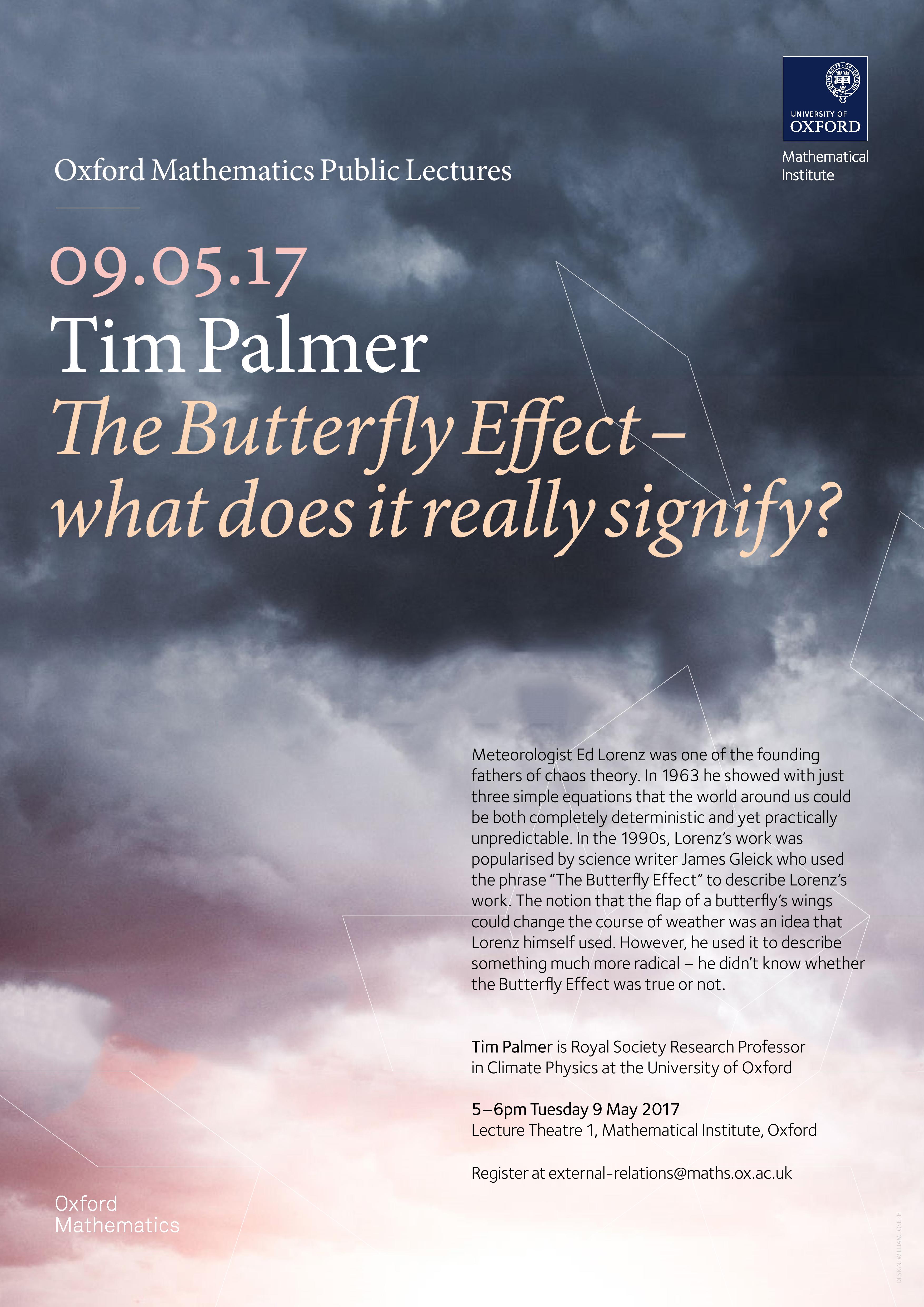 Posters for Public Lectures | Mathematical Institute