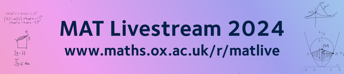 MAT livestream | Mathematical Institute